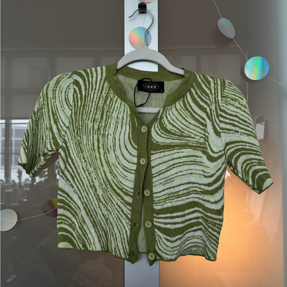 Cider | Sweaters | Cider Short Sleeve Cardigan | Poshmark